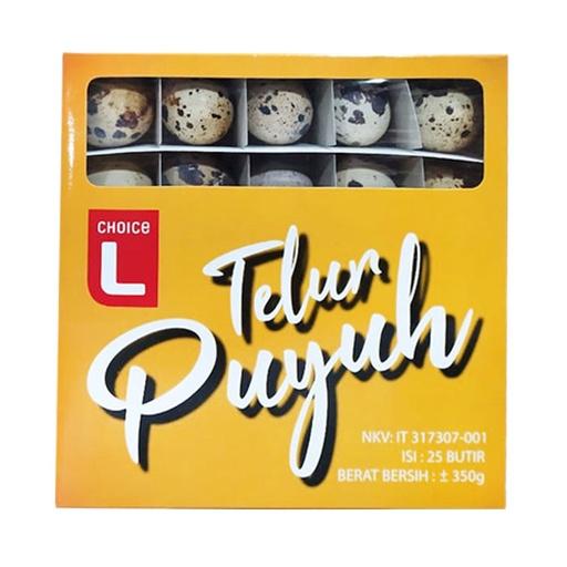 CHOICE L TELUR PUYUH 25'S – Lotte Grosir Bogor | Lotte Grosir | Lotte ...